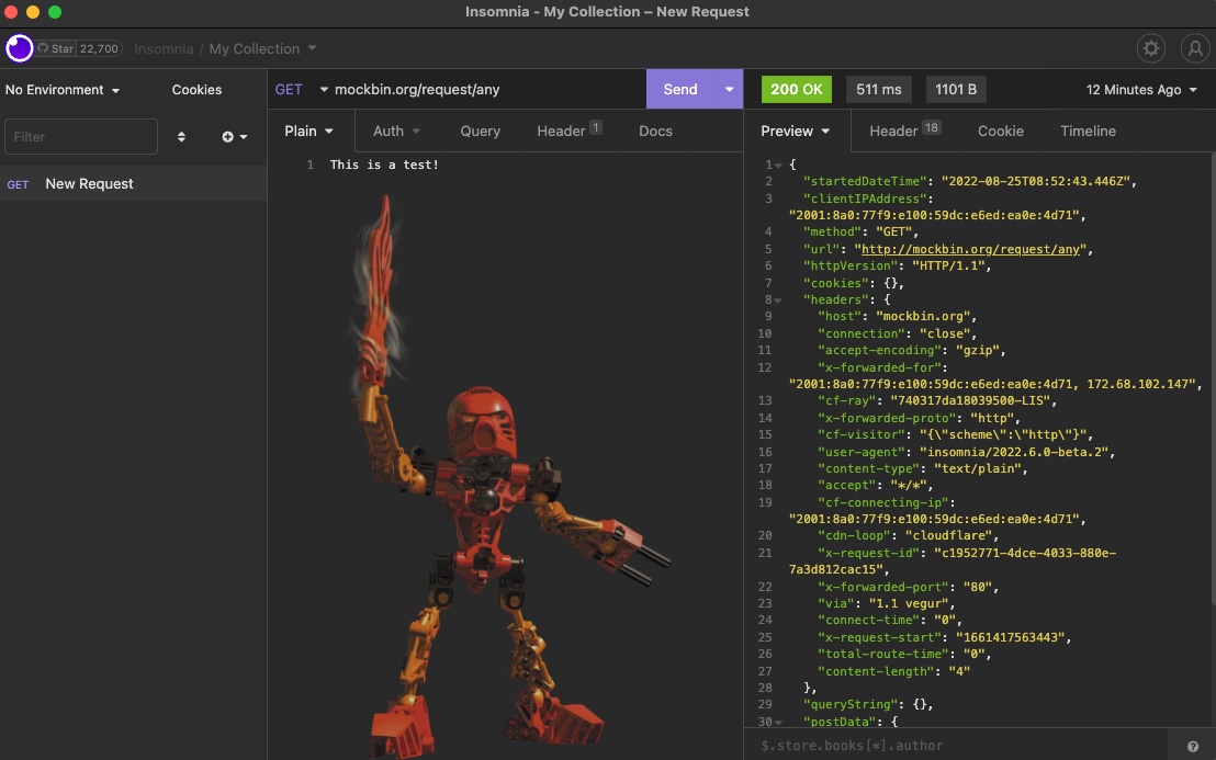 insomnia-plugin-theme-bionicle - Insomnia