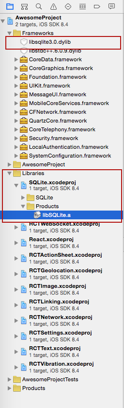 UNPKG - react-native-sqlite-storage