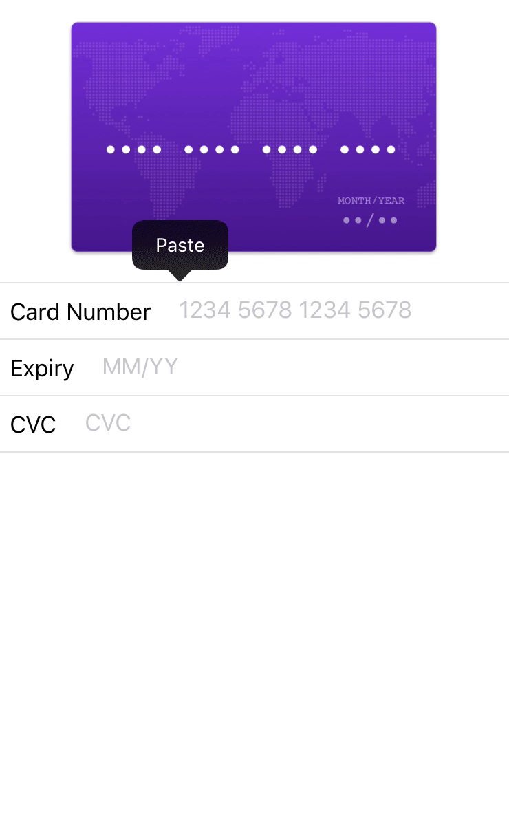 UNPKG - react-native-vertical-credit-card-input UNPKG - react-native-vertical-credit-card-input