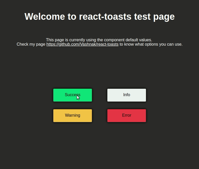 UNPKG - react-toasts
